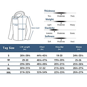 Little Donkey Andy Men's Lightweight Fleece Lined Jackets Hooded Windproof Jackets for Hiking Outdoor Gray Floral L