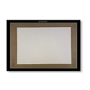 Wynwood Studio Transportation Framed Wall Art Prints 'Harley Engine 1923 Set Horiz Chalkboard' Motorcycles Home Décor, 19" x 13", Blue, White