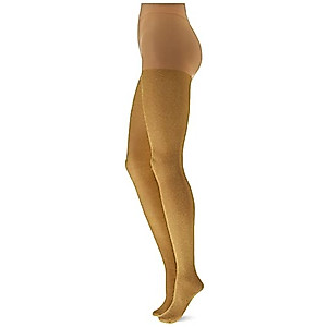 Leg Avenue womens Lurex Shimmer Tights. Costume Accessories, Gold, One Size US