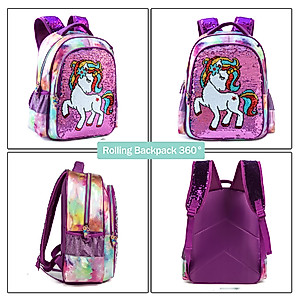 MOHCO Kids Backpack 17 inch Lunch Bag and Pencil Case School Bookbag for Teens, Girls, Boys, Elementary and Middle school