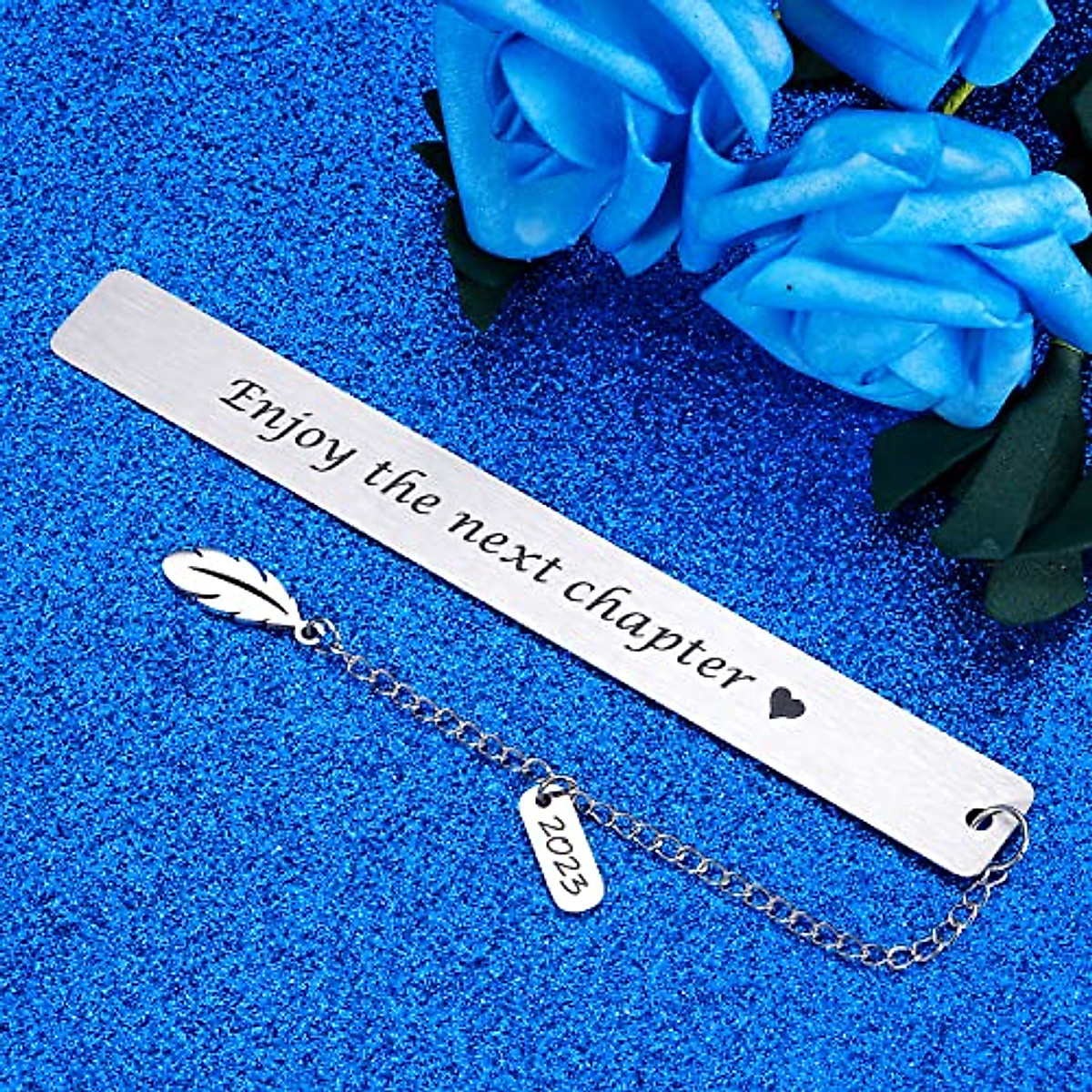 Bookmark for Book Lover 2023 Retirement Gifts for Women Men Coworker Boss Graduation Gifts for Her Him Christmas Stocking Stuffers for Teen Boys Girls Kid Birthday Anniversary Wedding Valentines Gift
