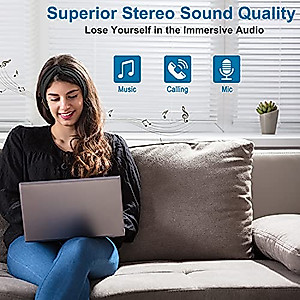 BULYPAZY Bluetooth Headband for Women, HD Speakers Bluetooth 5.0 Wireless Headband Headphones, Fashion Black Head Band with Knotted/Twist Design for Yoga, Workout, Running, Sports, Gift (Black-1)