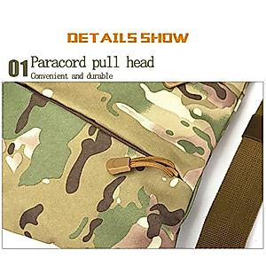 KRAOIKK Personal Flex Bag, Sling Bag Anti-theft Crossbody Shoulder Bag for Men and Women Side Crossbody Backpack Outdoor (Green, Left)