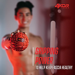 4KOR Massage Ball Set - Trigger Point Ball - Muscle Relief for Back, Neck, Shoulder, Foot Pain - Fitness Orb Massage Balls - Physical Therapy for Deep Tissue Myofascial Release - Roller Ball Tools