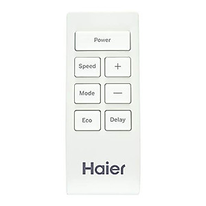 Haier Window Air Conditioner 14000 BTU, Wi-Fi Enabled, Energy-Efficient Cooling for Large Rooms, 14K BTU Window AC Unit with Easy Install Kit, Control Using Remote or Smartphone App
