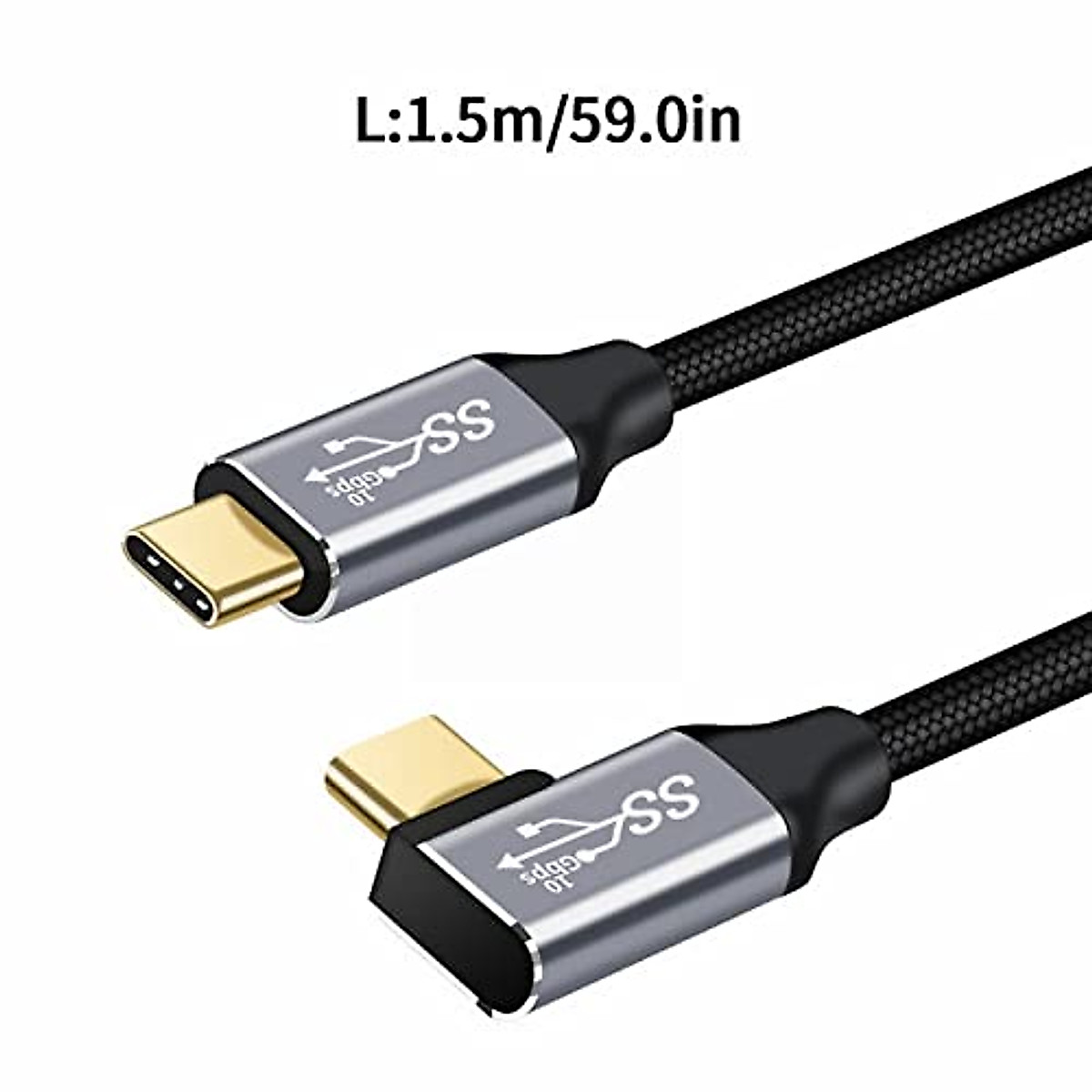 BGNTBUK Note 8 New Housing Type C Male to Male Data Cable 100W 5A Fast Charge USB3.1Gen2 Dual Male 4K Screen Projection Video Cable Mpk249 Cable