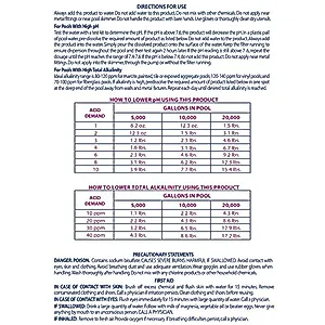 Robelle 2306B pH Lower for Swimming Pools, 6 lb