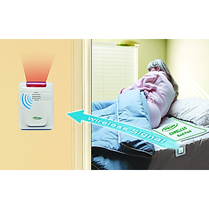 Smart Caregiver Wireless and Cordless Weight Sensing Bed Pad – 10” x 30” (Monitor or Alarm Included).
