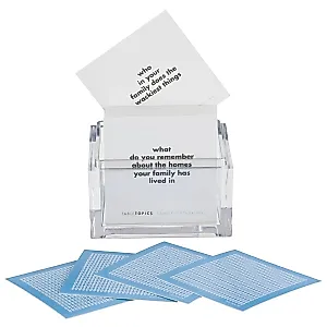 TableTopics Family Gathering - 135 Conversation Starter Question Cards for Family Parties & Reunions to Share Family Stories & Increase Bonding