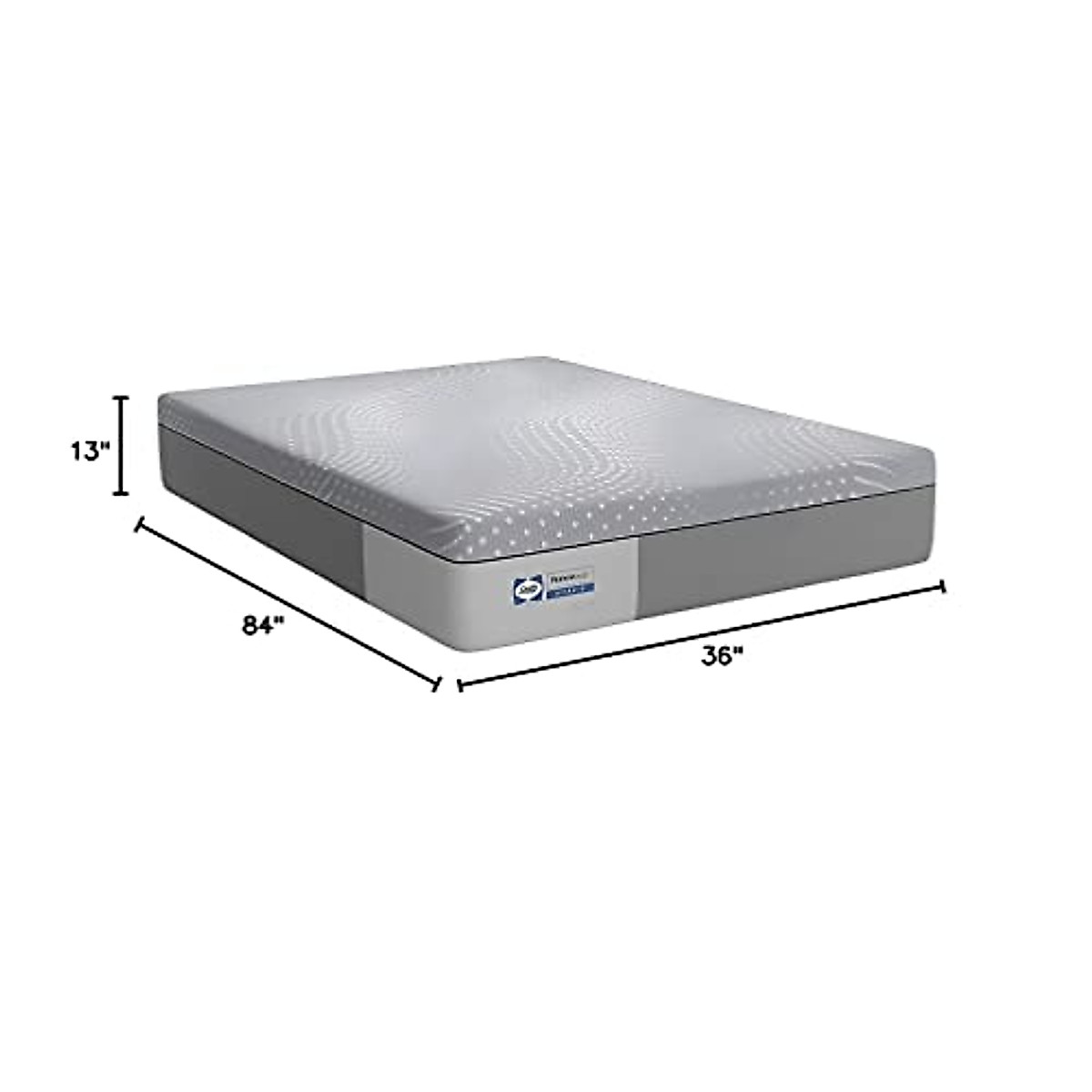 Sealy Posturepedic Hybrid Lacey Firm Feel Mattress, Split California King