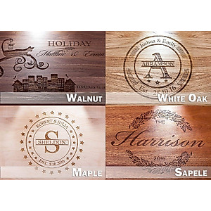 Personalized Cutting Board - Christmas gift - Rustic Home Decor - Engraved Cutting Board - Custom Cutting Board - Kitchen Decor - Home Decor - Wedding Gift Engagement