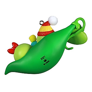 Hallmark Keepsake Christmas Ornament, Year Dated 2021, Baby Makes Three Peas