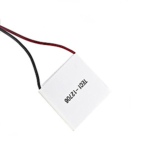 TEC1-12706 12V 60W 6A 40MMX40MM Heatsink Thermoelectric Cooler Cooling Peltier Plate Module 10pcs Compatible with Gaming Consoles/Devices