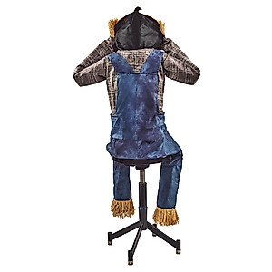 Spirit Halloween 3.6 Ft Lil Jack Carver Animatronic | Decorations | Animated | Yellow Light Up LEDs | Pop-Up Motion