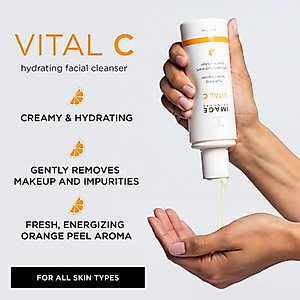 IMAGE Skincare, VITAL C Hydrating Facial Cleanser, Gentle Face Wash with Vitamin C, E and A, 6 fl oz