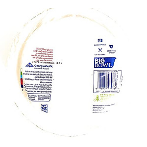 Dixie Ultra Big Bowl, 34 oz Printed Disposable Paper Bowl, 94 Count