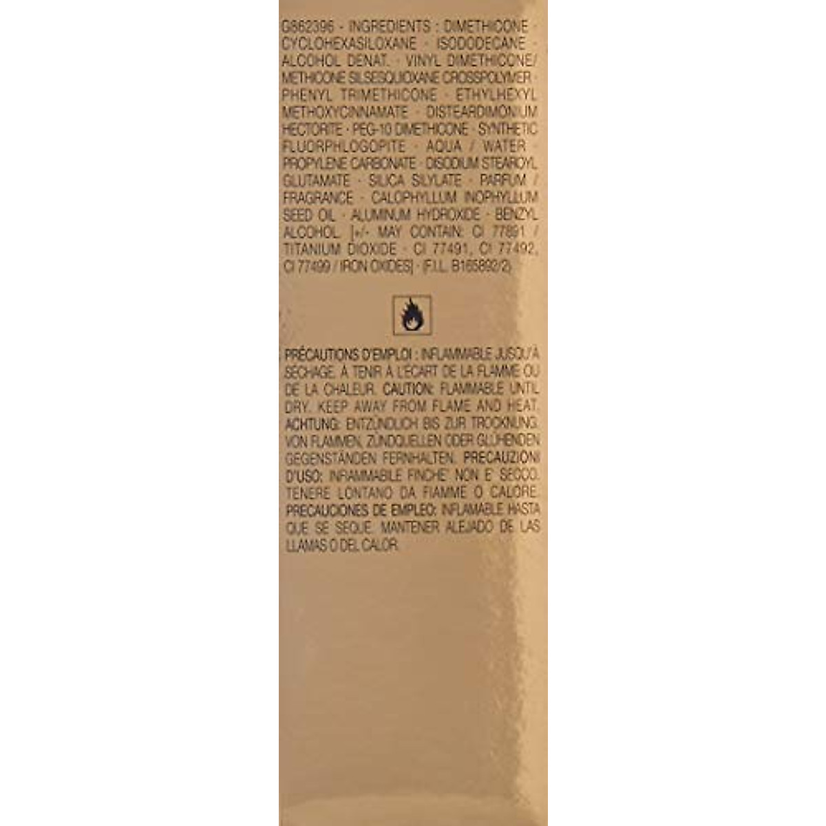 Yves Saint Laurent Fusion Ink Broad Spectrum SPF 18 Foundation, No. B50 Beige, 0.1 Pound