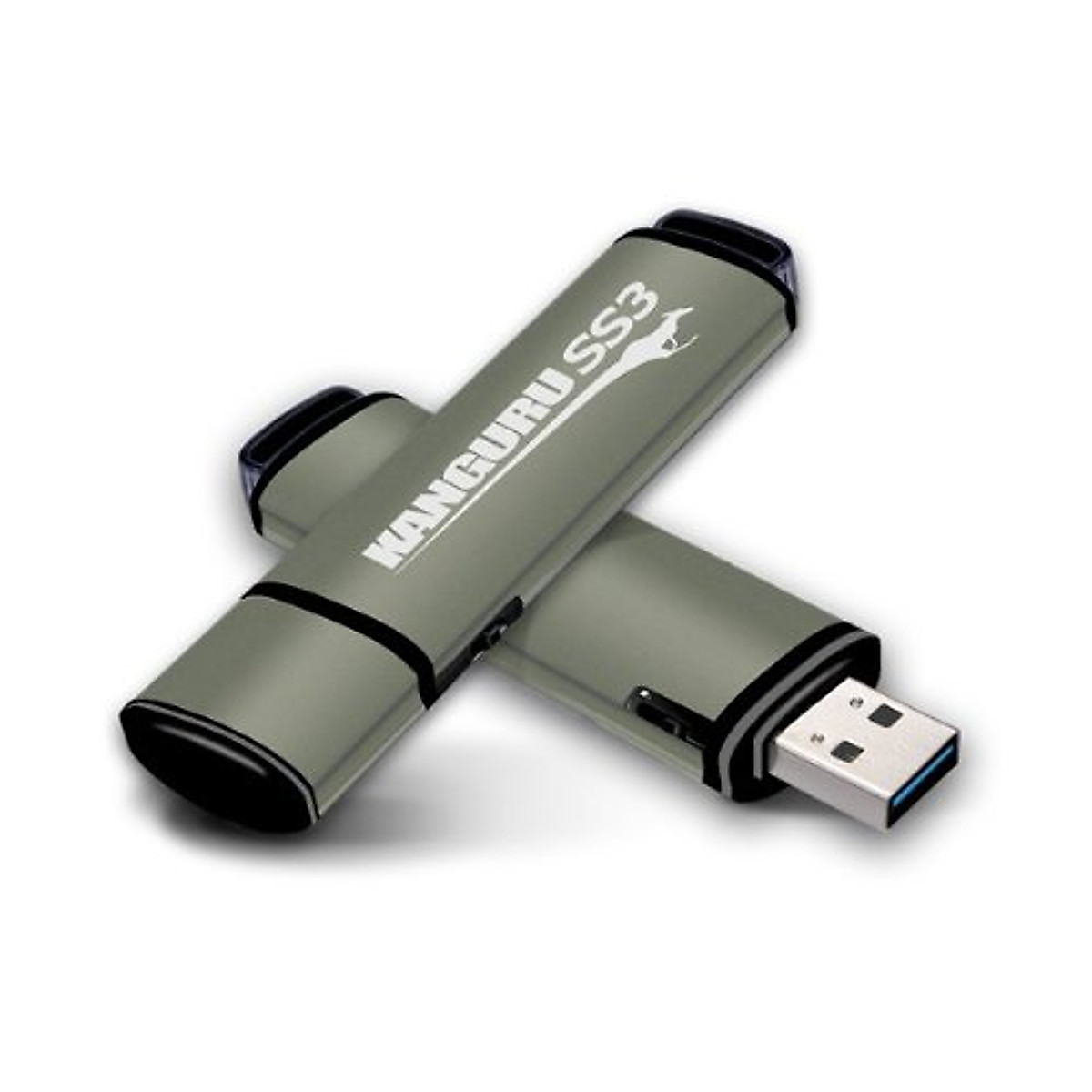 Kanguru SS3 – 16GB USB Flash Drive - Physical Write Protect Switch – SuperSpeed USB 3.0 - Portable