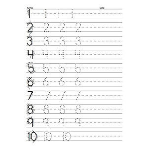 Handwriting Practice Book for Kids Ages 6-10 : Printing workbook for Grades 1, 2 & 3, Learn to Trace Alphabet Letters and Numbers 1-100, Sight Words, ... and Math Drills for Grades 1, 2, 3 & 4)