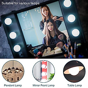 Cotanic G25 LED Globe Light Bulbs, 5W Vanity Light Bulb (60W Equivalent),Daylight 4000K,Non-dimmable Makeup Mirror Lights for Bedroom,Led Bathroom Light Bulbs,E26 Medium Screw Base,500lm,Pack of 4