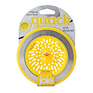 Joie Quack Kitchen Sink Strainer Basket, Drain Cover, Filter Device, Kitchen Accessory