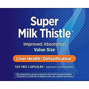 Nature's Way Enzymatic Therapy Super Milk Thistle, 2 Piece Pack (2 Pack)