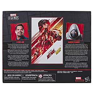 Marvel Legends Series Ant-Man & The Wasp 6"-Scale Movie-Inspired X-Con Luis Ghost Collectible Action Figure 2 Pack