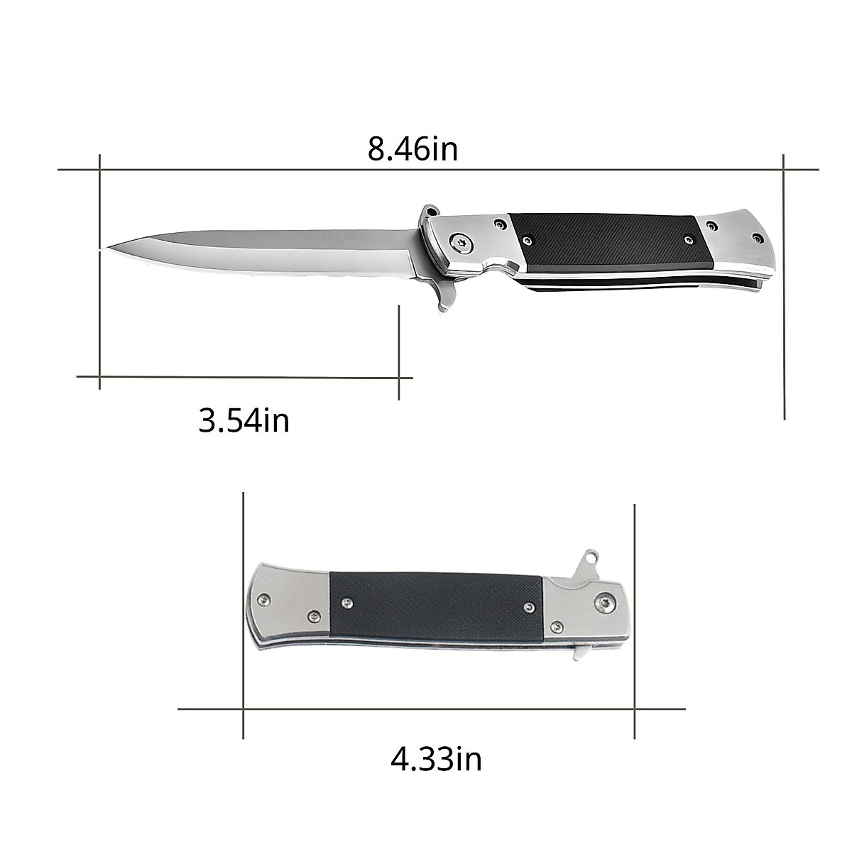 CHJIANAO Pocket Knives & Folding Knives,Pocket Knife for Men,Multitool Tactical Knife,Edc Knife,Small Pocket Knife with Clip,Cool Gadgets for Hunting,Survival