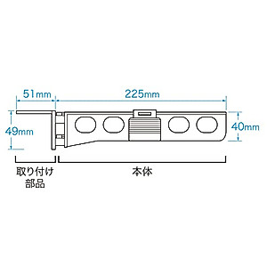 Sanwa Supply DH-210BKN Data Holder (Black)