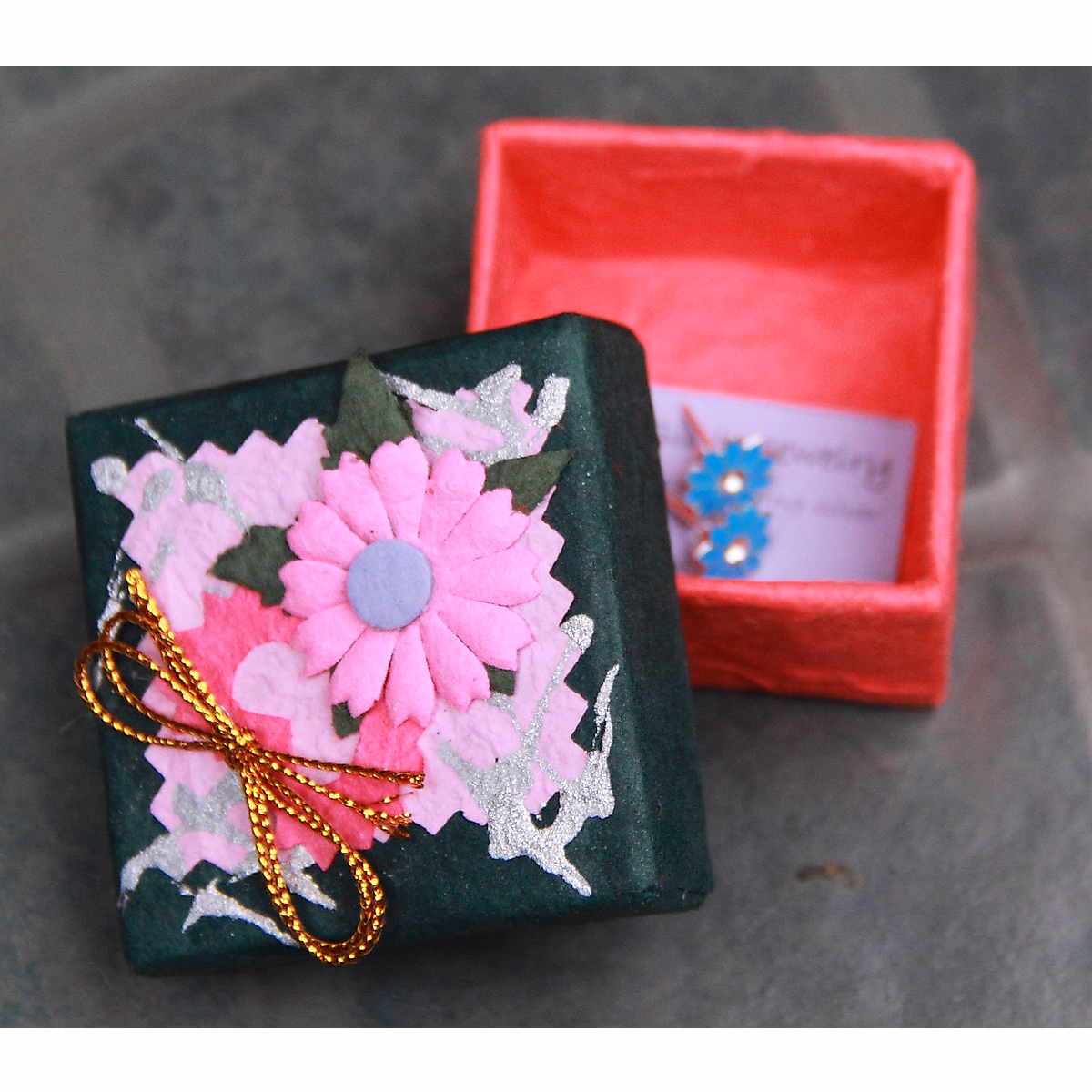 Army Mom Bead Charm USA Flag Heart Bead Sterling Silver (E10310)