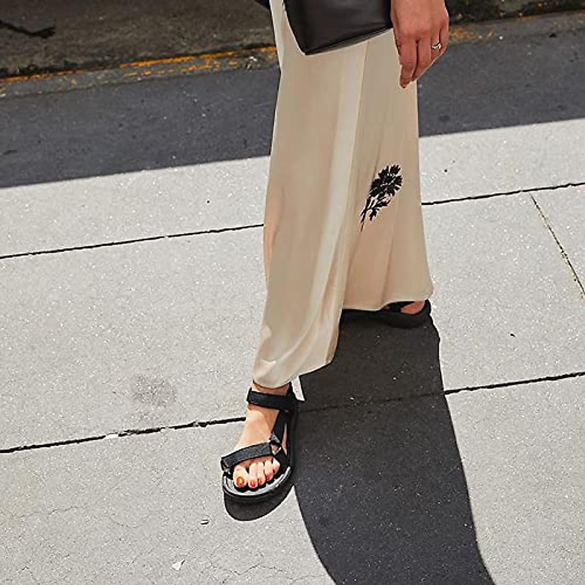 Azebo Men and Women's Hiking Sandals Comfortable Walking Sandals Outdoor Lightweight Water Shoes -MClassic.Black-43