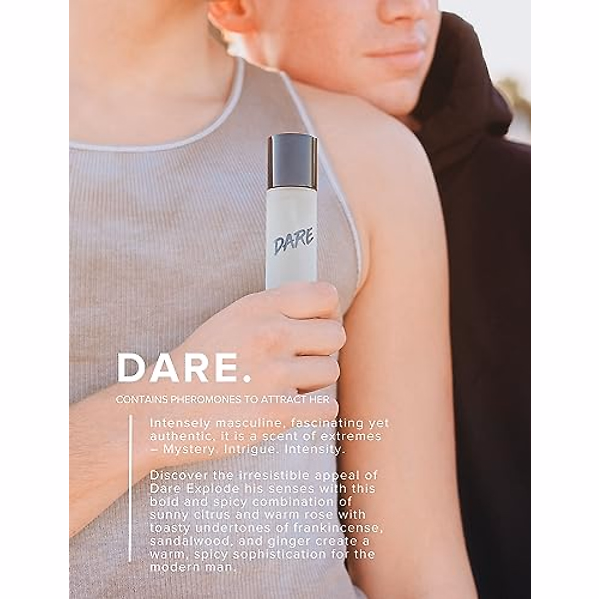 Eye of Love Dare 30 ml Pheromone Cologne for Men - Elevate Your Attraction Game - A Bold Fusion of Authenticity and Allure - Experience the power of pheromones