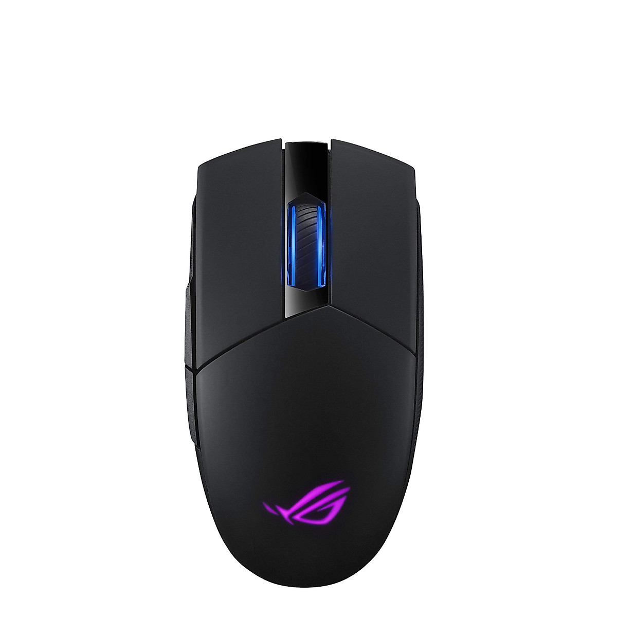 ASUS Optical Gaming Mouse - ROG Strix Impact II | Wireless Gaming Mouse with 16,000 DPI | 5 Programmable Buttons, RGB Lighting, 2.4 GHz, Long Battery Life, Lightweight, Ergonomic (Renewed)