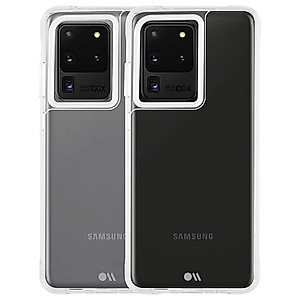 Case-Mate - TOUGH - Clear Case for Samsung Galaxy S20 Ultra - 5G Compatible - Protective Design - 6.9 inch - Clear