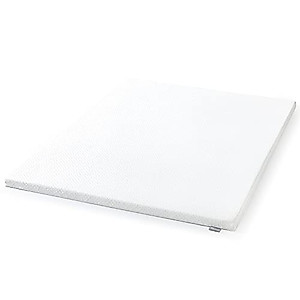 ZINUS 2 Inch Ultra Cooling Gel Memory Foam Mattress Topper with Cooling Cover/CertiPUR-US Certified, Queen