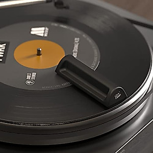 CLICK CLEAN Vinyl Record Cleaner Brush, Anti-Static Vinyl Record Cleaner Kits, Includes Ultra-Soft Velvet Brush & Small Microfiber Brush, Drawstring Storage Pouch