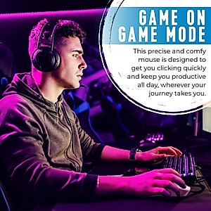 HP Wired Gaming Mouse, PC Gaming Mice, High Performance Mouse Gamer with Optical Sensor, 3 Buttons, 7 Color LED for Computer Notebook Laptop Office Home