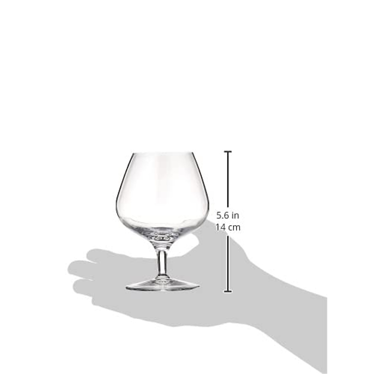 Luigi Bormioli Michelangelo Masterpiece 13-1/4-ounce Napoleon Brandy, Set of 4