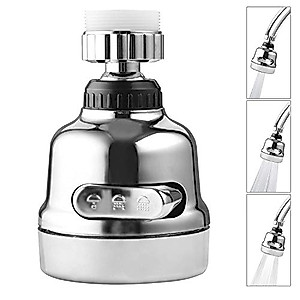 Moveable Kitchen Faucet Head 360° Rotatable Sprayer Tap Head for Kitchen Faucet Replacement
