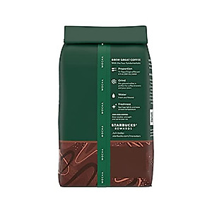 Starbucks Ground Coffee—Mocha Flavored Coffee—No Artificial Flavors—100% Arabica—6 bags (11 oz each)