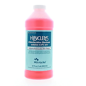 Hibiclens – Antimicrobial and Antiseptic Soap and Skin Cleanser – 32 oz – for Home and Hospital – 4% CHG
