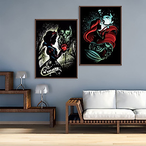 6 Sets Diamond Painting Kit, 5D Adult Diamond Art Circle Full Diamond Painting Kit, Diamond Digital Painting Kit, Gemstone Art Painting Kit, DIY Diamond Painting Beginner Kit (11.8x15.7 inches)