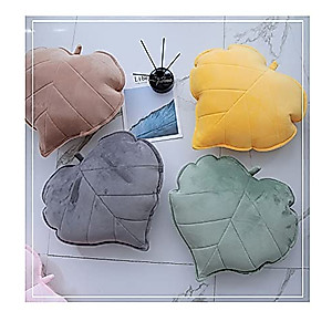 3D Leaves Household Sofa Pillow Decoration(Green)
