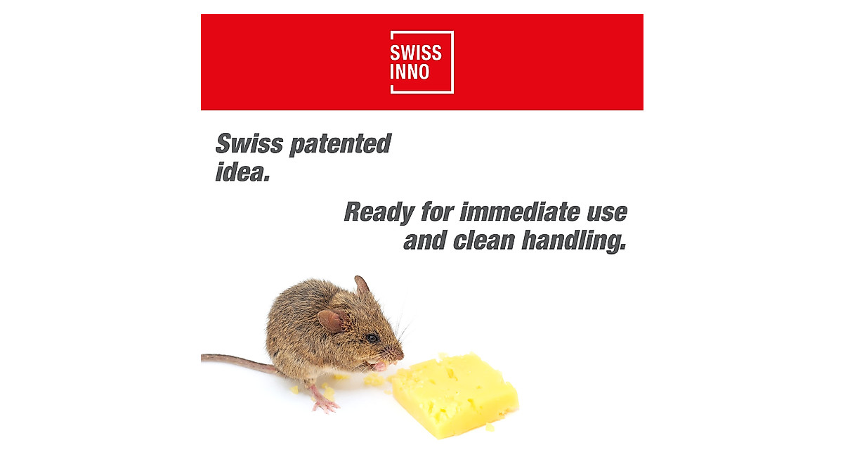 SWISSINNO Mouse & Rat Trap Bait Syringes - Safe & Effective