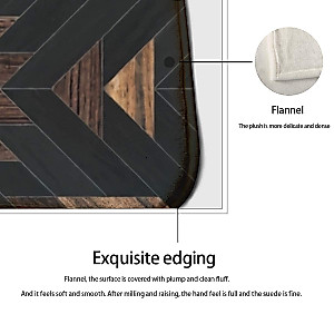 Midetoy Anti Fatigue Kitchen Mat Set of 2 Vintage Urban Tribal Standing Desk Mat Floor Mats Rug for House,Sink,Office,Kitchen 17.3"x47"+17.3"x29"