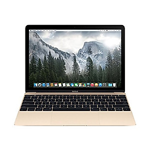 Apple MacBook MK4N2LL/A 12-Inch Laptop with Retina Display (Gold, 512 GB) OLD VERSION (Refurbished)