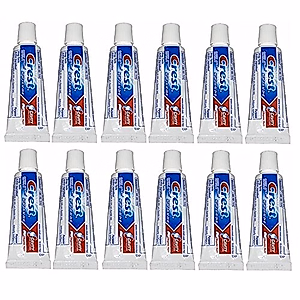 Crest Regular Cavity Protection Toothpaste .85 Ounce (12 Pack) | Deep Clean for Fresh Breath| Strengthens Teeth (B07NBQDGV6)