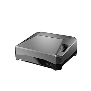 Argon ONE M.2 Aluminum Case for Raspberry Pi 4 with SATA SSD Support | Power Button and Fan | Compatible B-Key and B+M Key