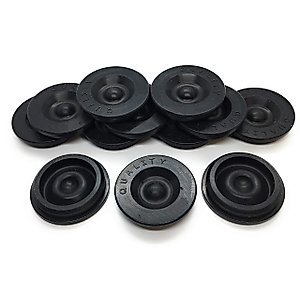 REPLACEMENTKITS.COM - Brand Fits Dexter AL-KO Tiedown Eng Replacement. Fits 1.986 I.D. Metal dust Cap EZ-Lube Axle Grease Plugs Hub Dust Cap 12 Pack