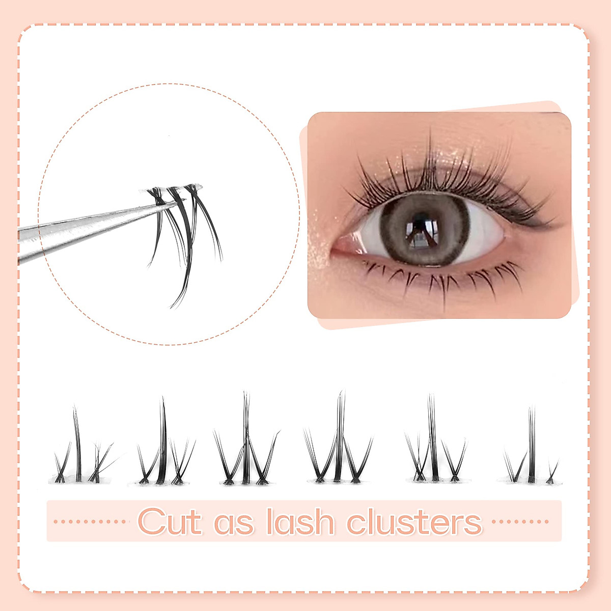 Bottom Lashes Wispy Clear Band Bottom Eyelashes Manga Lower Fake Eyelashes Natural Look Short Under Lash 7 Pairs